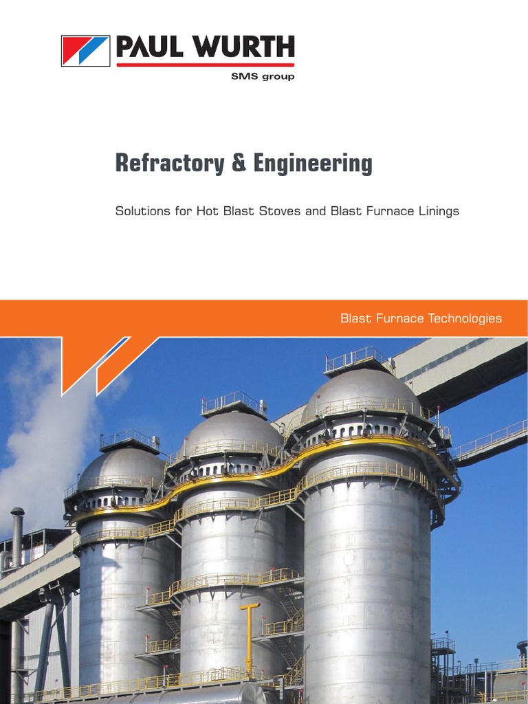 Refractory and Engineering Hot Blast Stoves en | PDF | Stove | Blast ...
