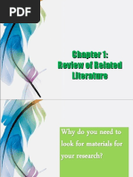Steps To Write Chapter 2 of A Research Paper | PDF