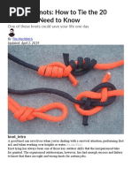 Step by Step Basic Knots | PDF