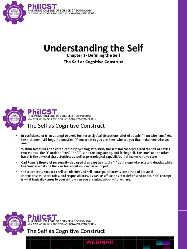 Uts Chapter 1 Lesson 3 | PDF | Id | Self Esteem