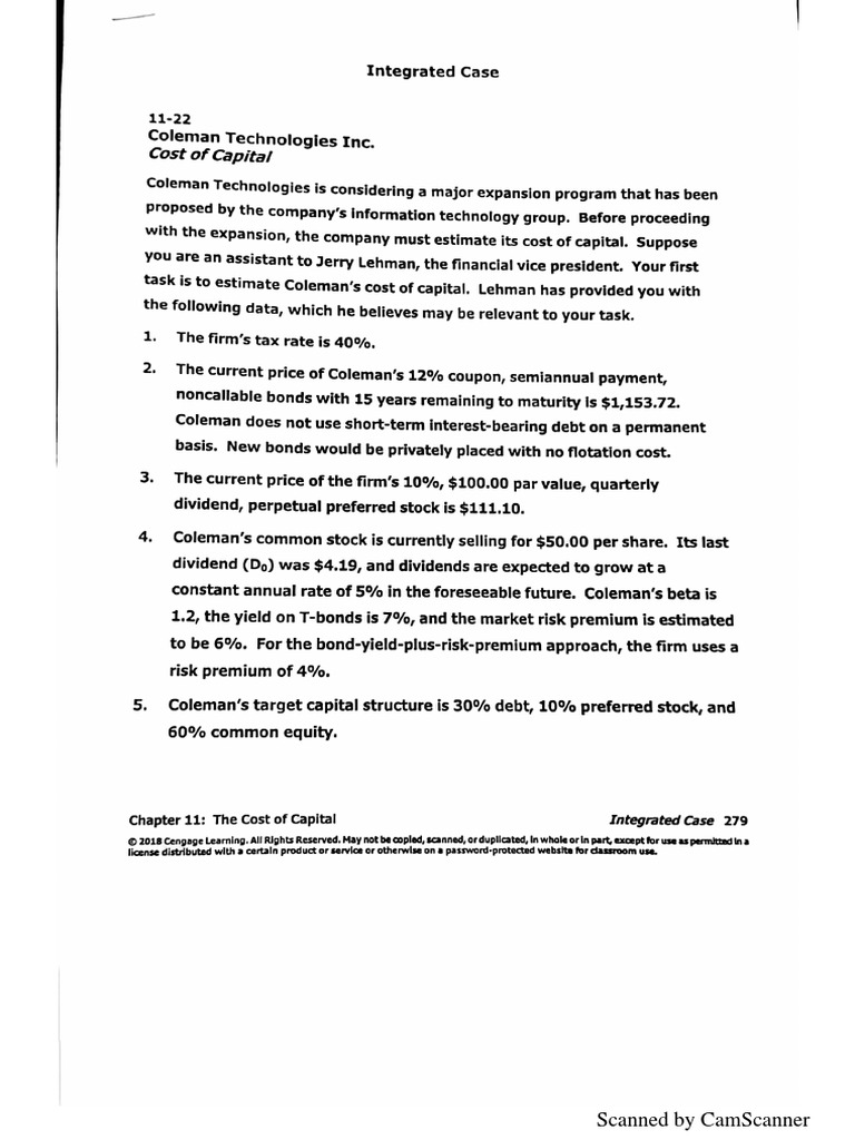 Integrated Case | PDF