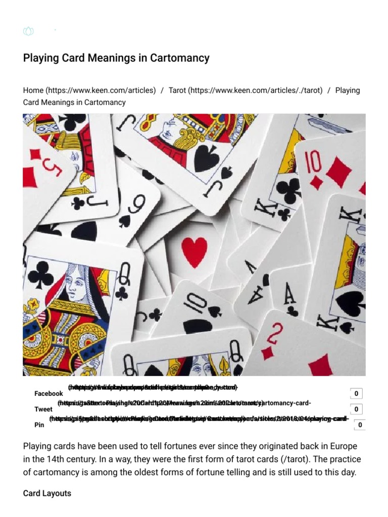 Cartomancy Keen. Com | Download Free PDF | Playing Cards | Tarot