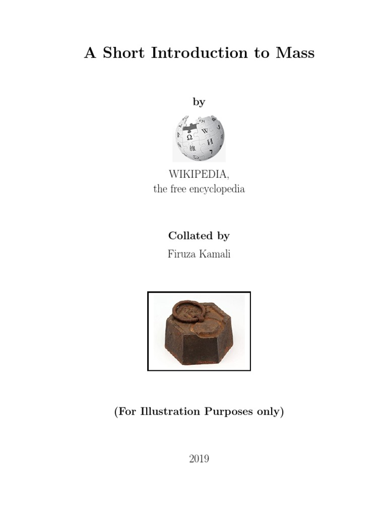 Understanding Mass: Concepts and Units | PDF | Kinetic Energy | Mass