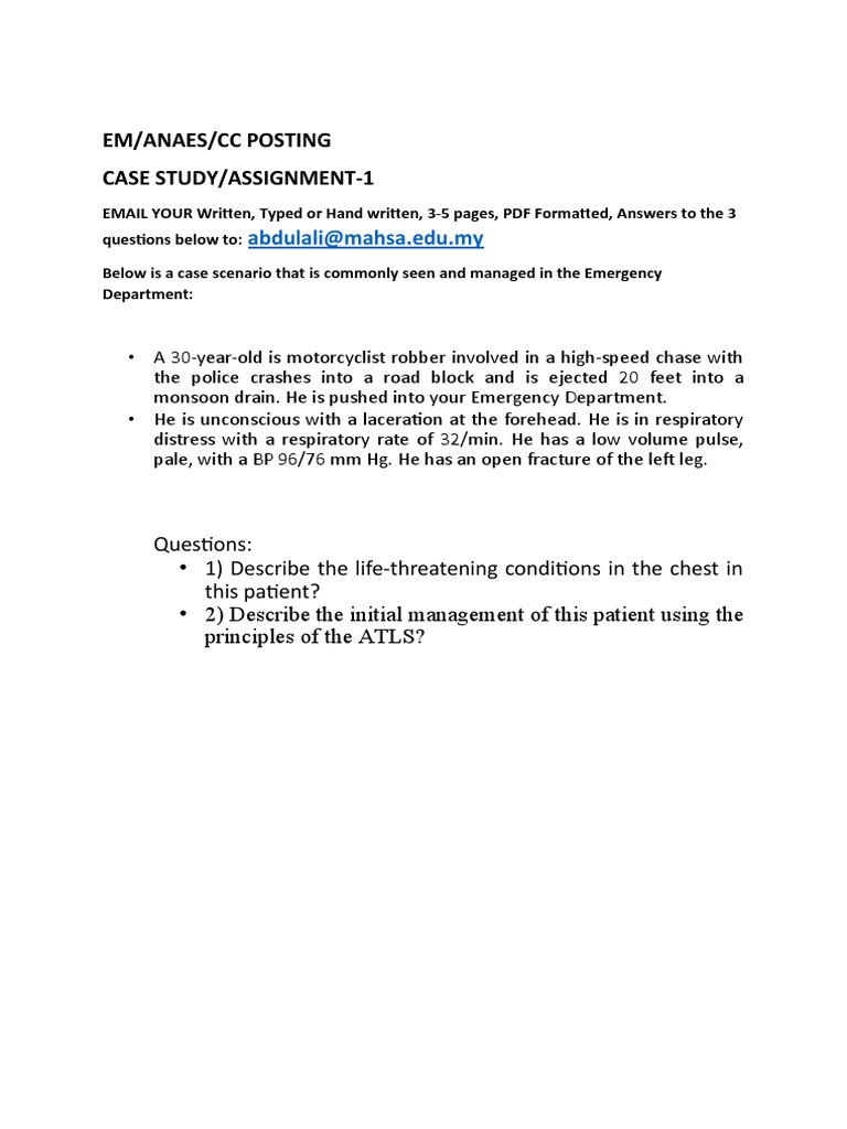Case Study, Assignment-1 | PDF