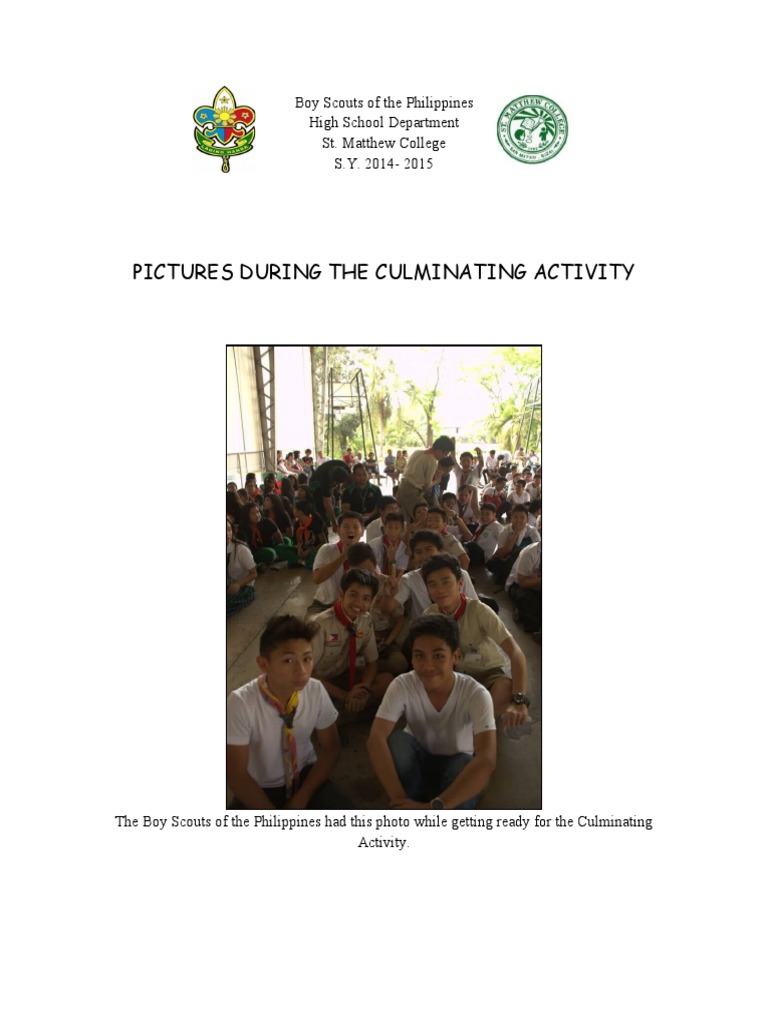 Pictures During The Culminating Activity | PDF
