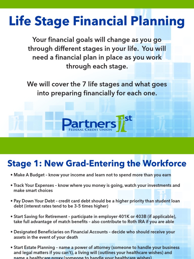 Life Stage Financial Planning | PDF | Individual Retirement Account ...