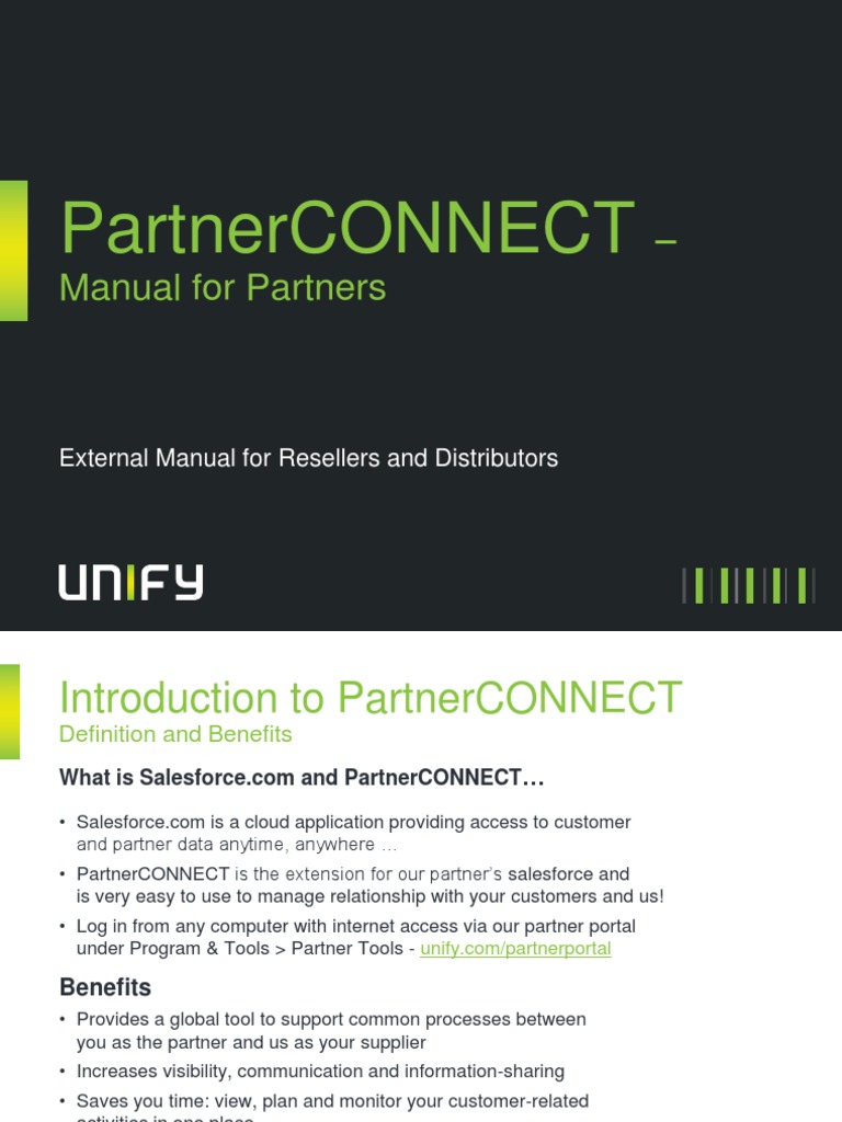 PartnerConnect Version 2017 Handbook EN - Long - V4 | PDF | Customer ...