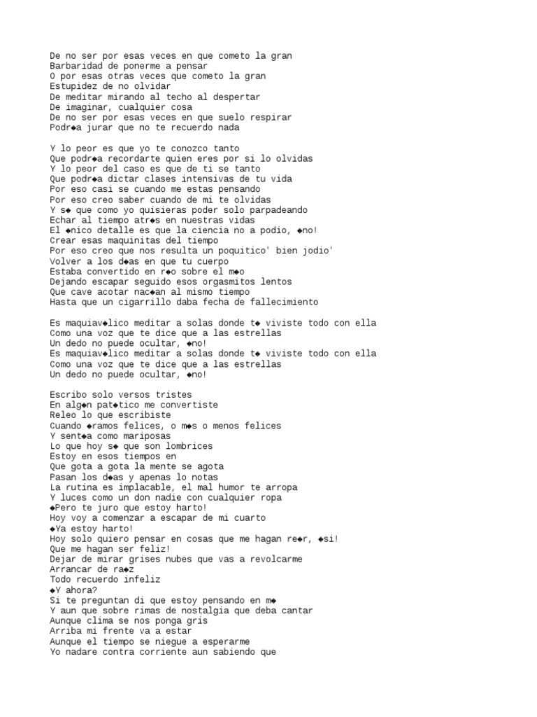 Canserbero Maquiavélico - Letra | PDF