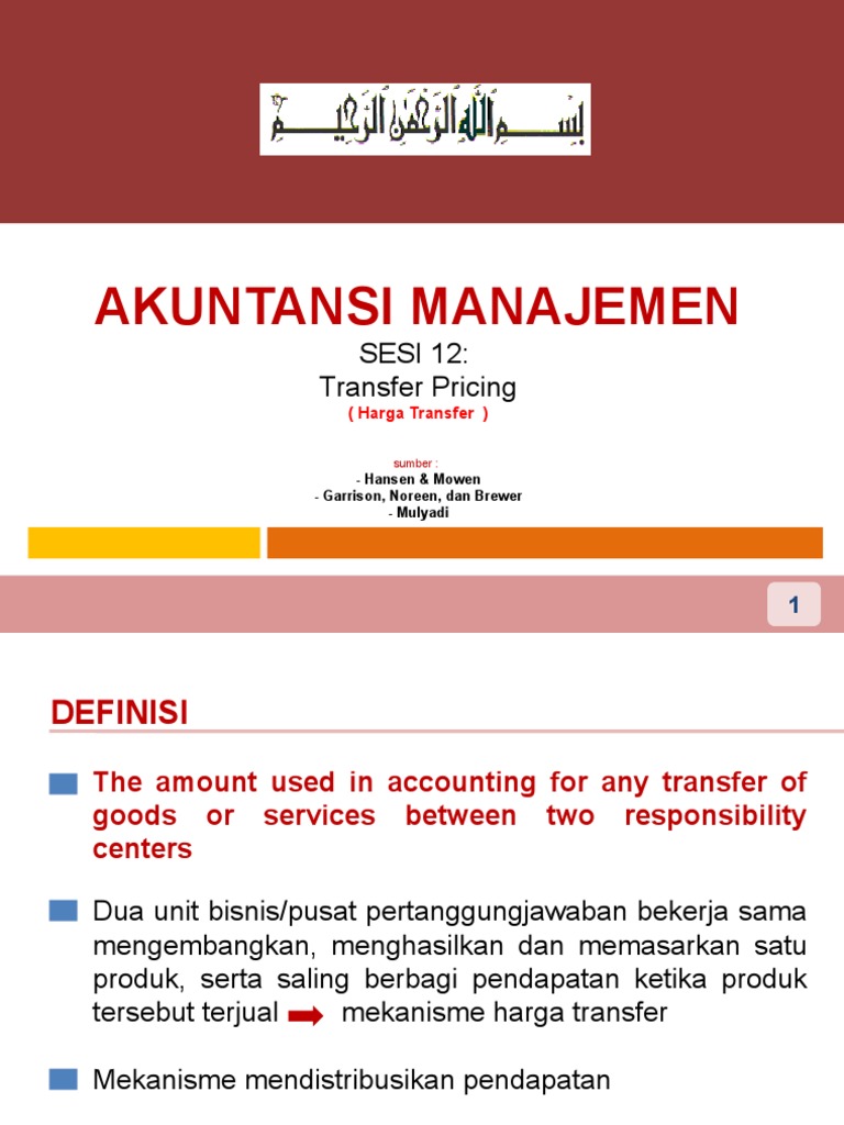 HARGA TRANSFER | PDF