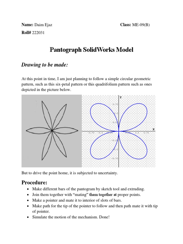 Pantograph | PDF