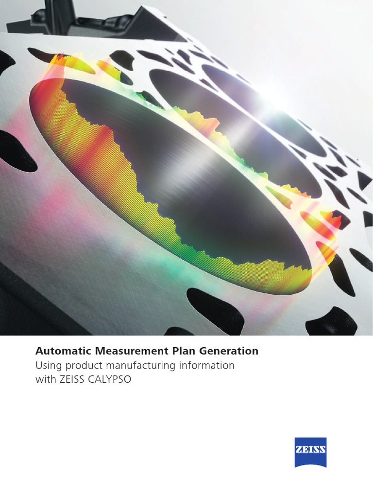 Automatic Measurement Plan Generation: Using Product Manufacturing ...