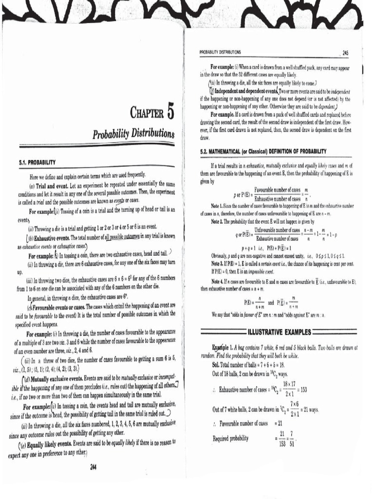 Probability Distributions | PDF