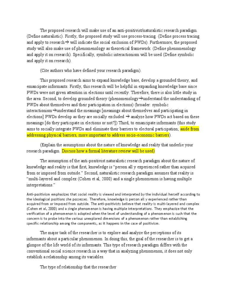 Theoretical Framework | PDF | Paradigm | Theory