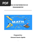 Plane and Solid Geometry Module Bsed Math1 | PDF | Triangle | Line (Geometry)