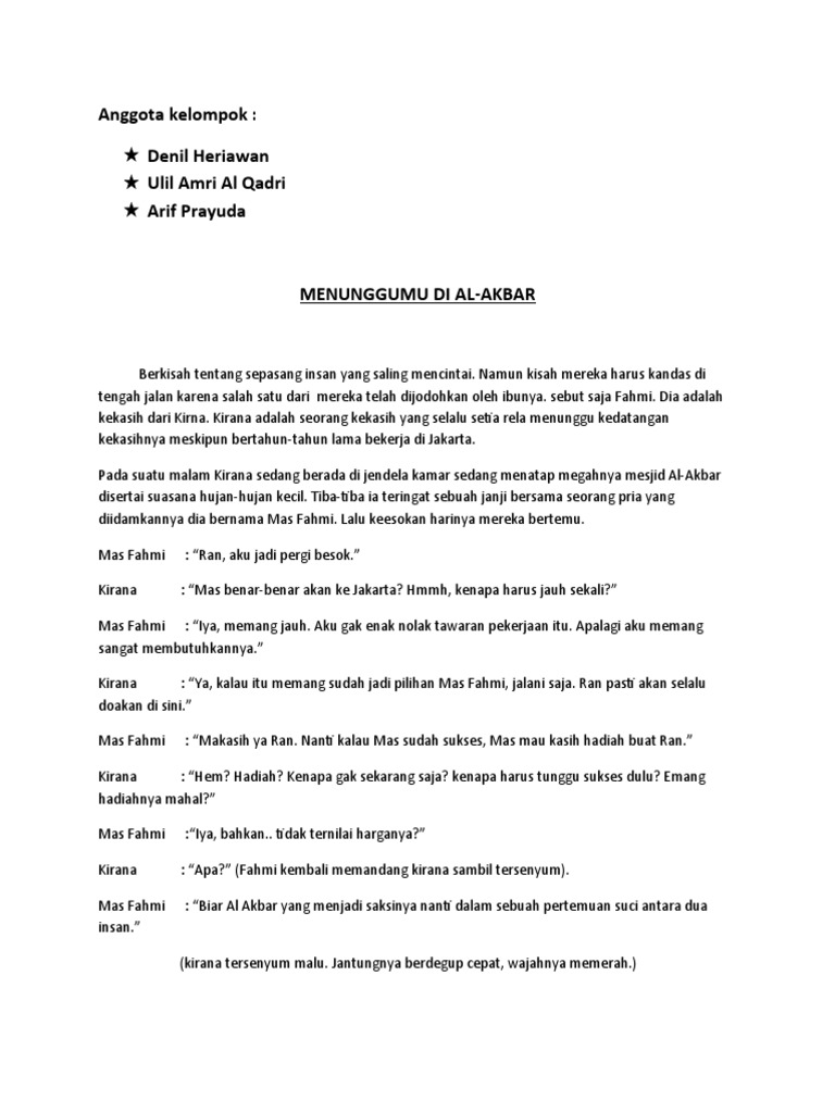 Tugas Drama Bindo Asli | PDF