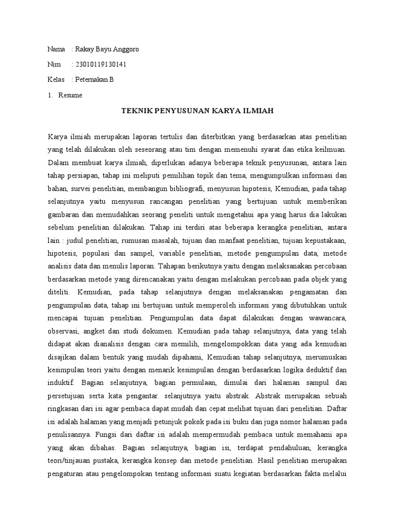 Rakay Bayu Anggoro 23010119130141 | PDF