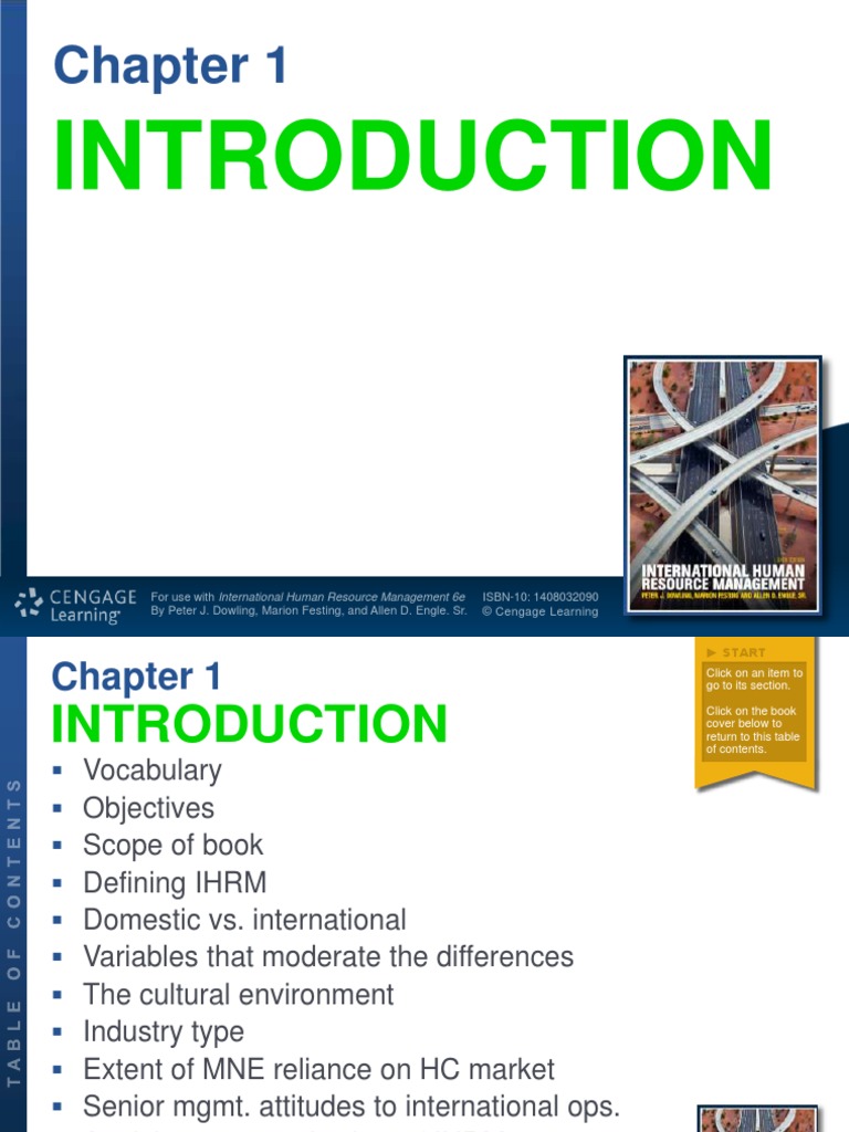 Chapter 01 IHRM PDF | PDF | Human Resource Management | Business