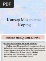 Definisi dan Klasifikasi Mekanisme Koping | PDF