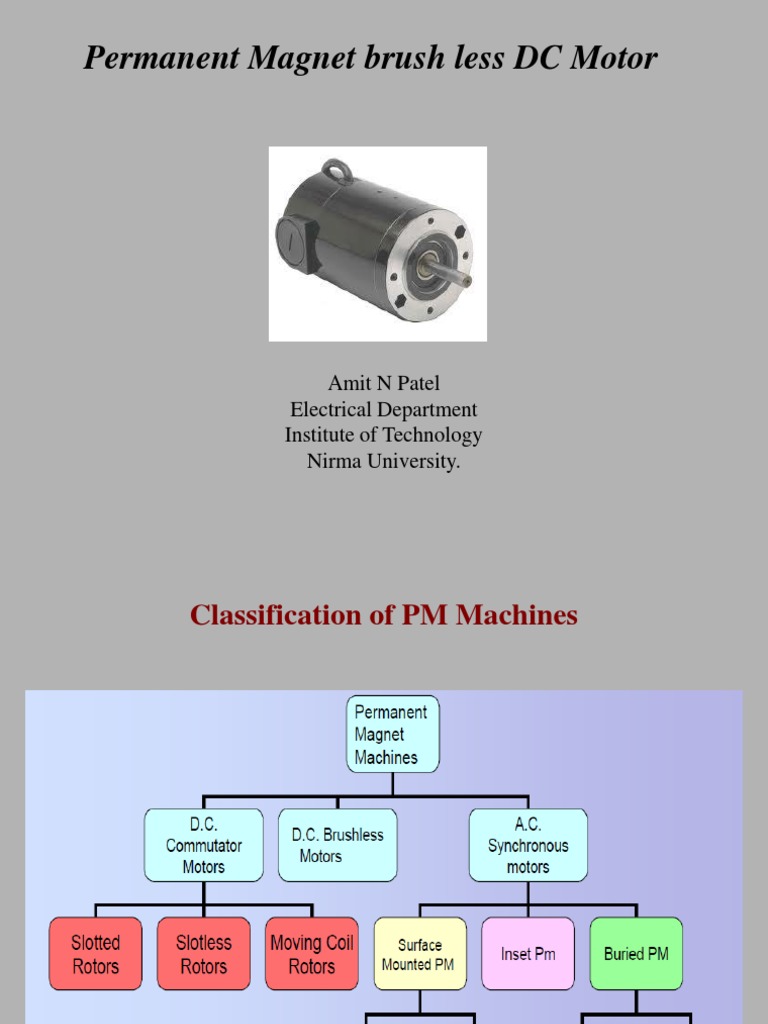 An In-Depth Look at Permanent Magnet Brushless DC Motors | PDF ...
