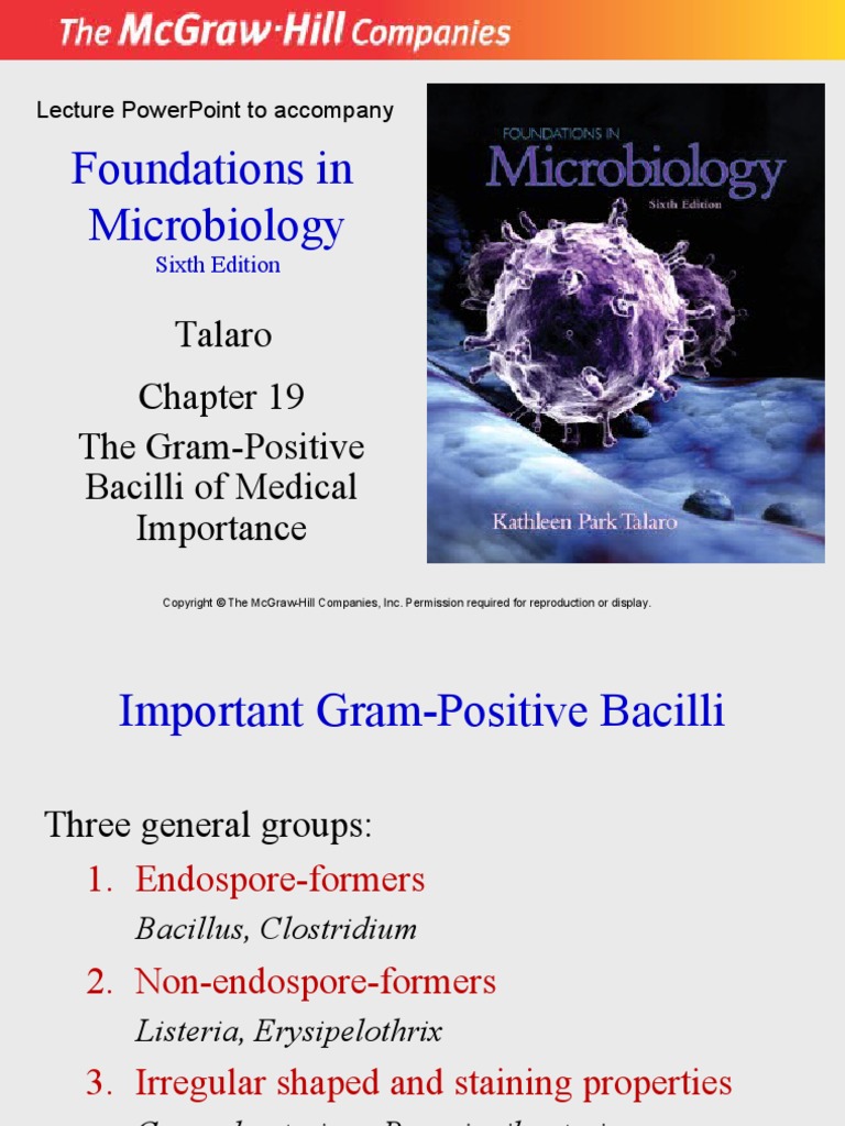 Foundations in Microbiology: The Gram-Positive Bacilli of Medical ...