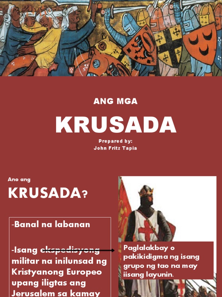 Ang Mga Krusada | PDF
