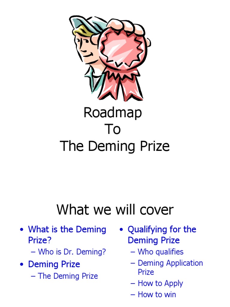 Roadmap To The Deming Prize | PDF | Quality Assurance | Quality Management