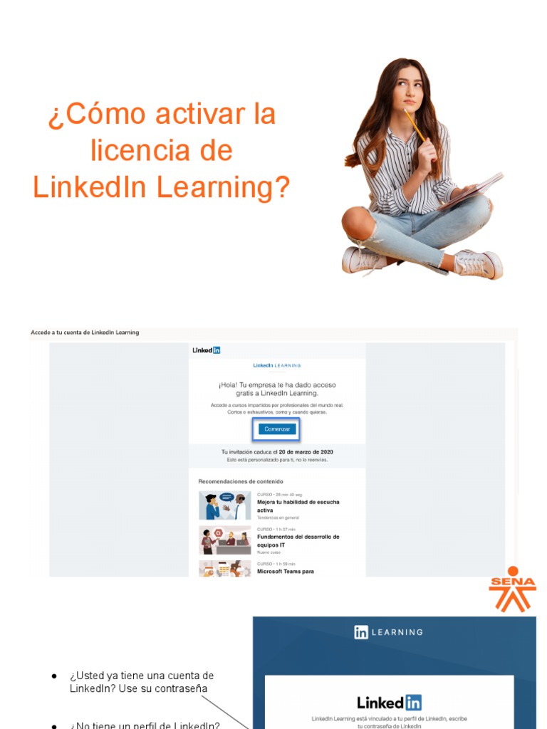 Cómo Activar La Licencia de LinkedIn Learning | PDF