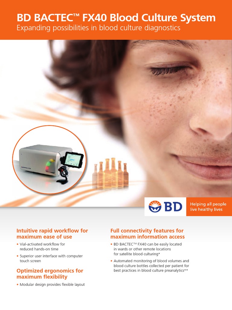 DS - BLD - BD BACTEC FX40 Blood Culture System - BR - EN PDF | PDF ...