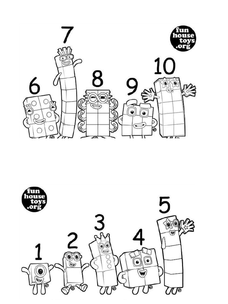 Number Blocks 1-10 | PDF