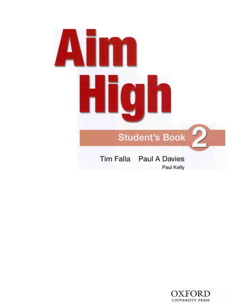 Aim High 2 Student S Book PDF | PDF