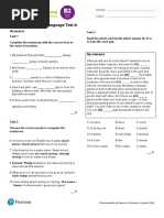 Gold Experience B1 Workbook Answers | PDF