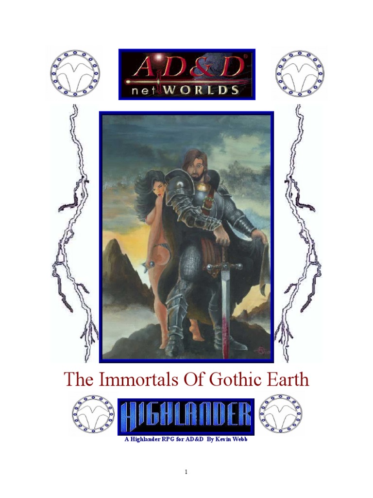 Highlander | PDF | Knights Templar | Dungeons & Dragons