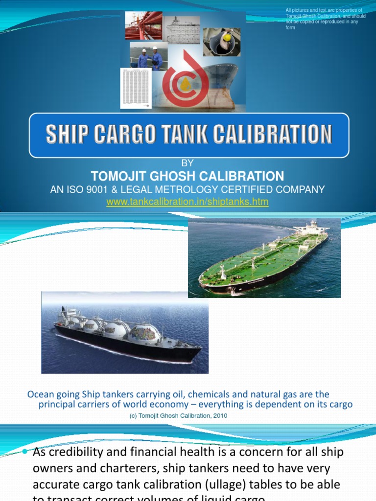 Ship Tank Calibration | PDF | Oil Tanker | Calibration