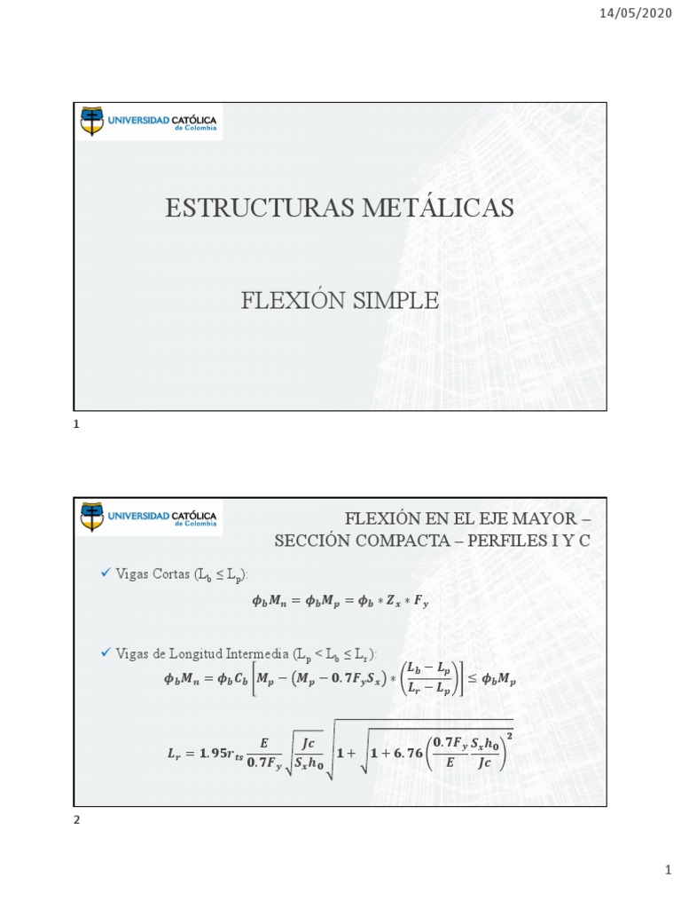 Flexion 2 | PDF | Pandeo | Ingeniería estructural