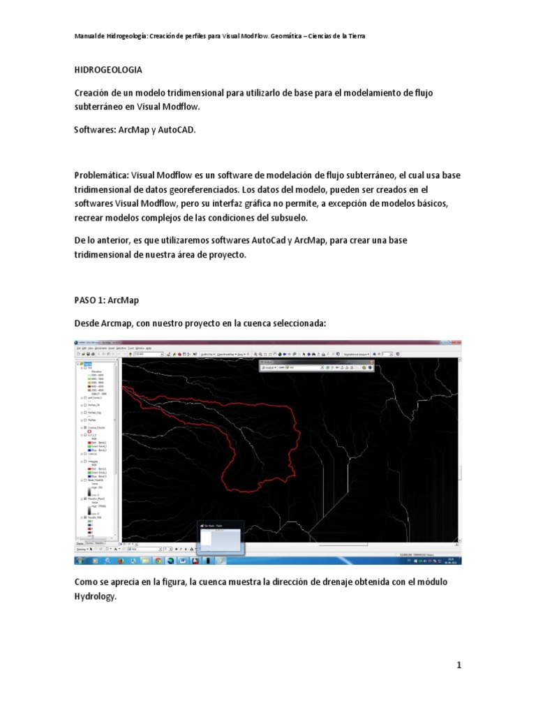 Hidrogeologia Apunte Base 3D Visual Modflow | PDF | Sistema de ...