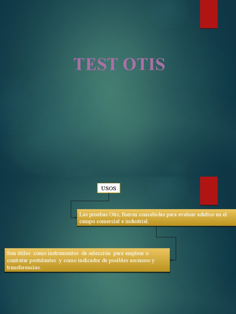 Prueba Otis: Evaluación de Inteligencia | PDF