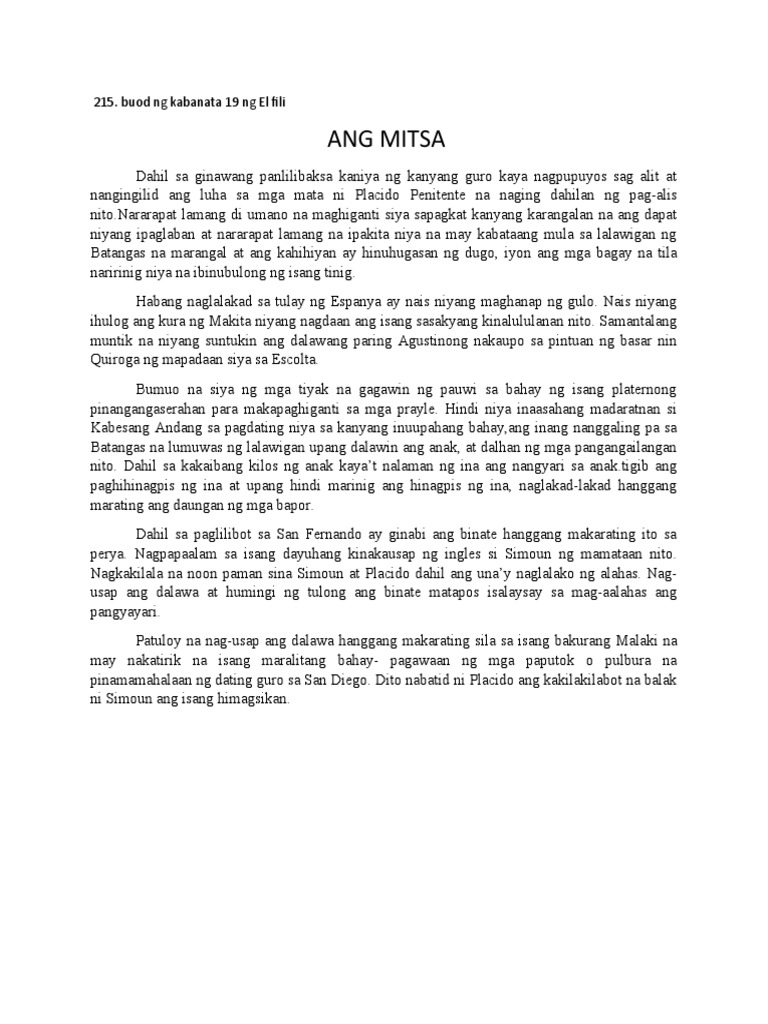 Ang Mitsa #215 | PDF