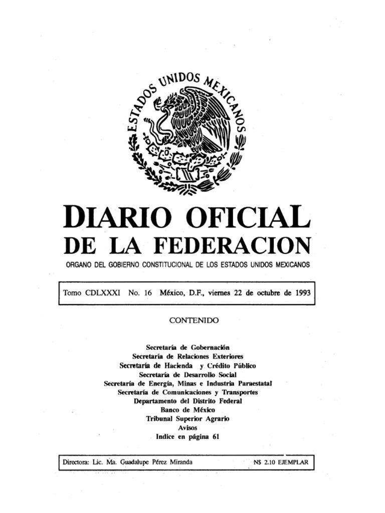 NORMA Oficial Mexicana NOM-CCAT-013-ECOL/1993 | PDF | México | Politica ...