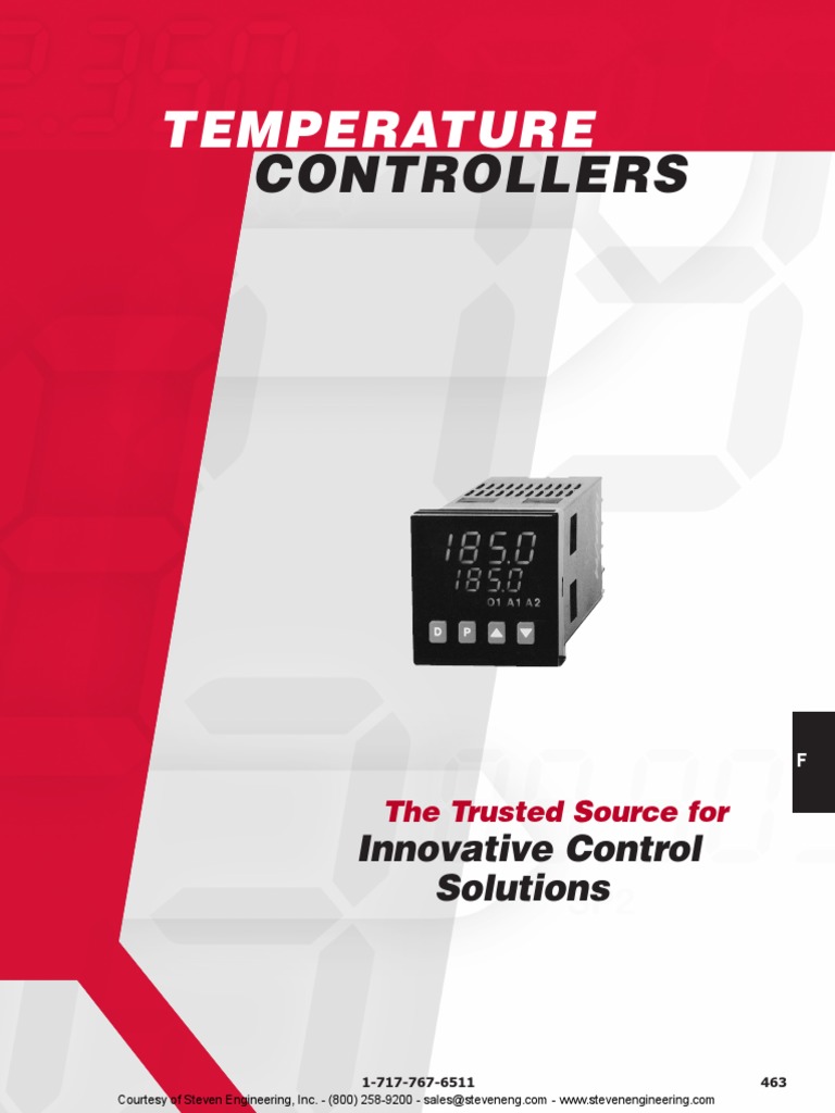 38main Temperature-Controllers PDF | PDF | Thermocouple | Liquid ...