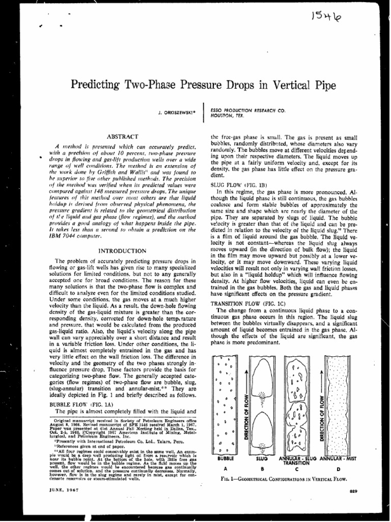 Predicting Two-Phase Pressure Drops | PDF | Fluid Dynamics | Liquids