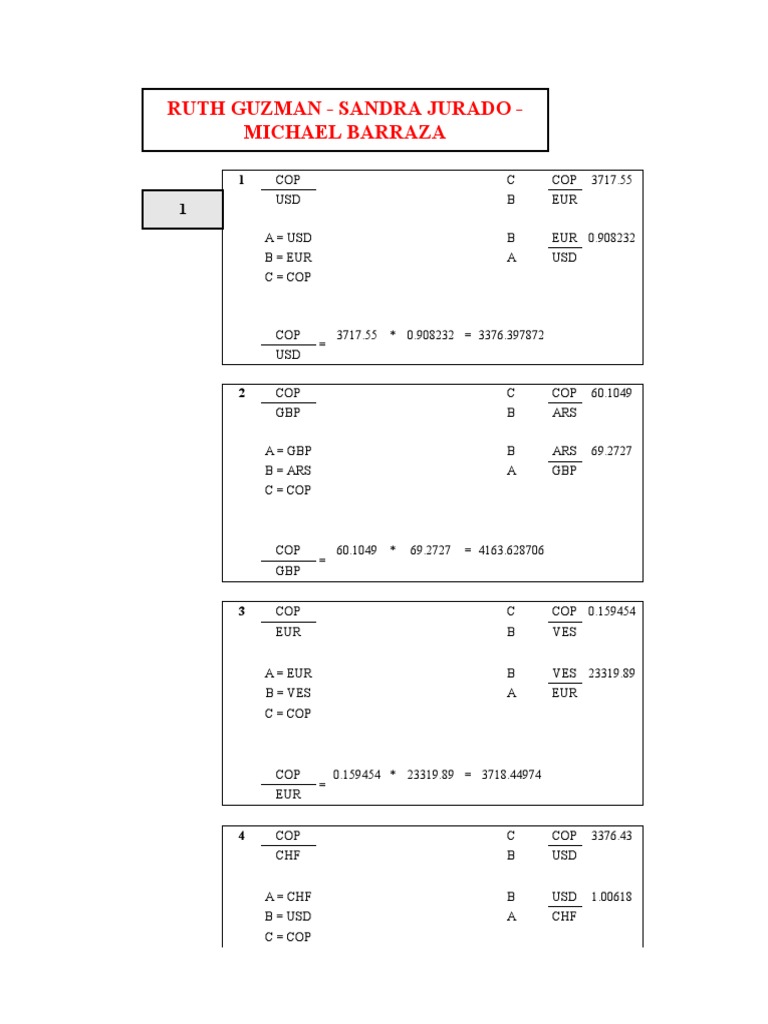Ruth Guzman - Sandra Jurado - Michael Barraza | PDF | Foreign Exchange ...