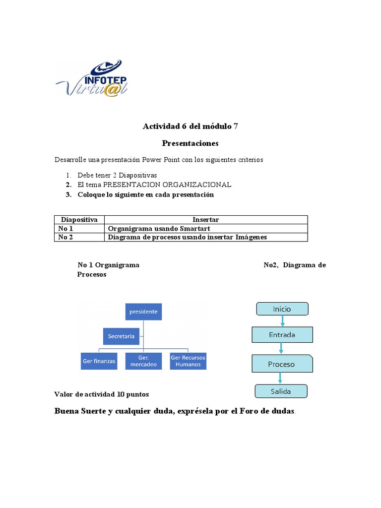 Actividad 6 Modulo 7 | PDF