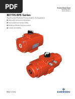 Product Data Sheet G Series Pneumatic Dimensions Data Imperial Bettis ...