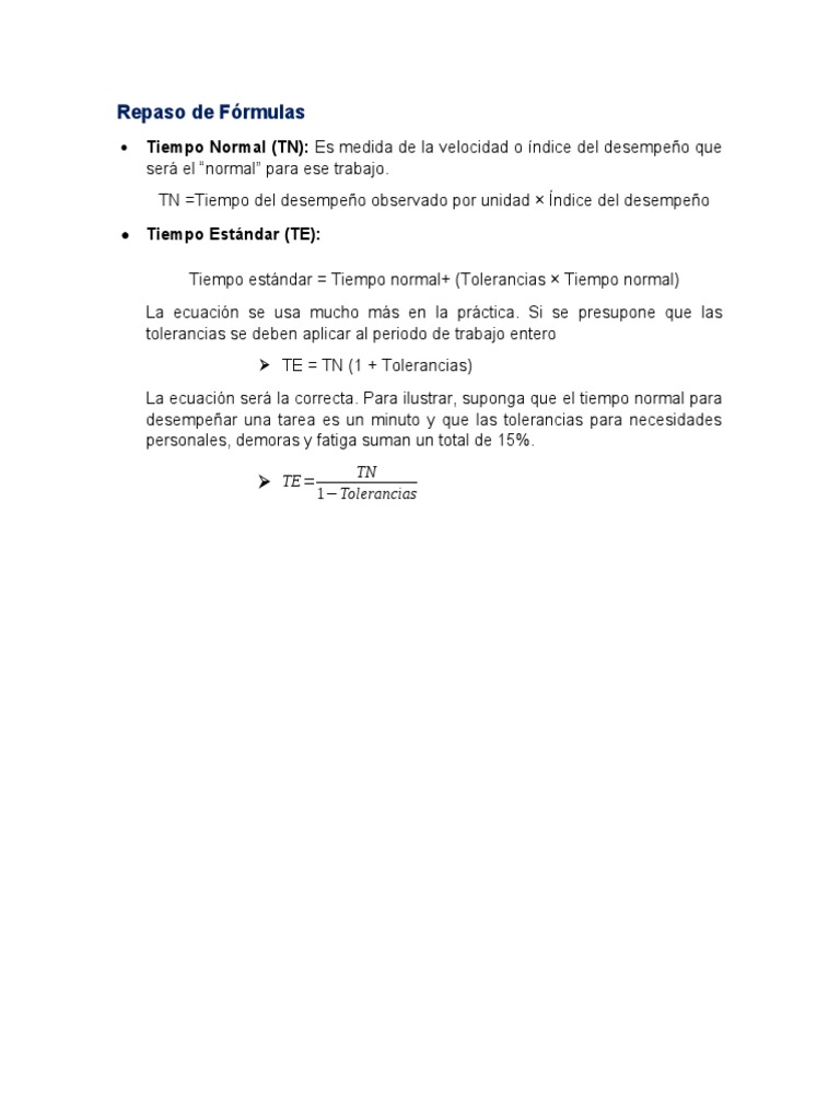 Practica 7ma Repaso de Formulas | PDF | Economias | Business