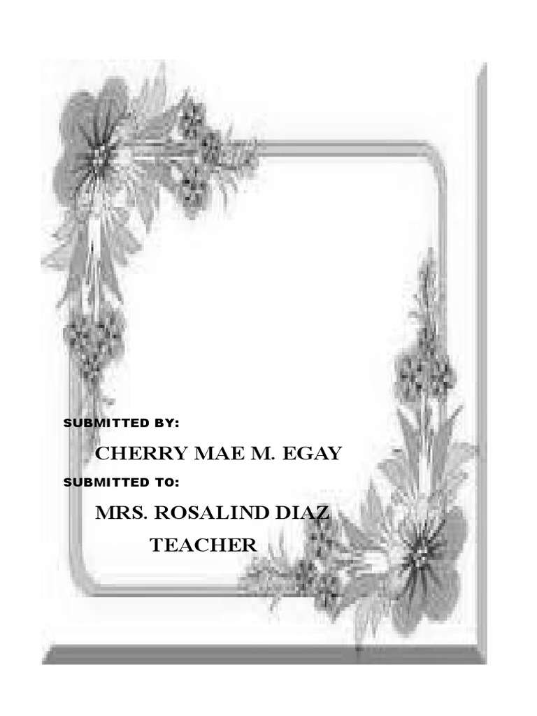 Cherry - Project in English | PDF