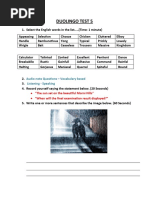 Duolingo English Test Sample | PDF | Language Arts & Discipline