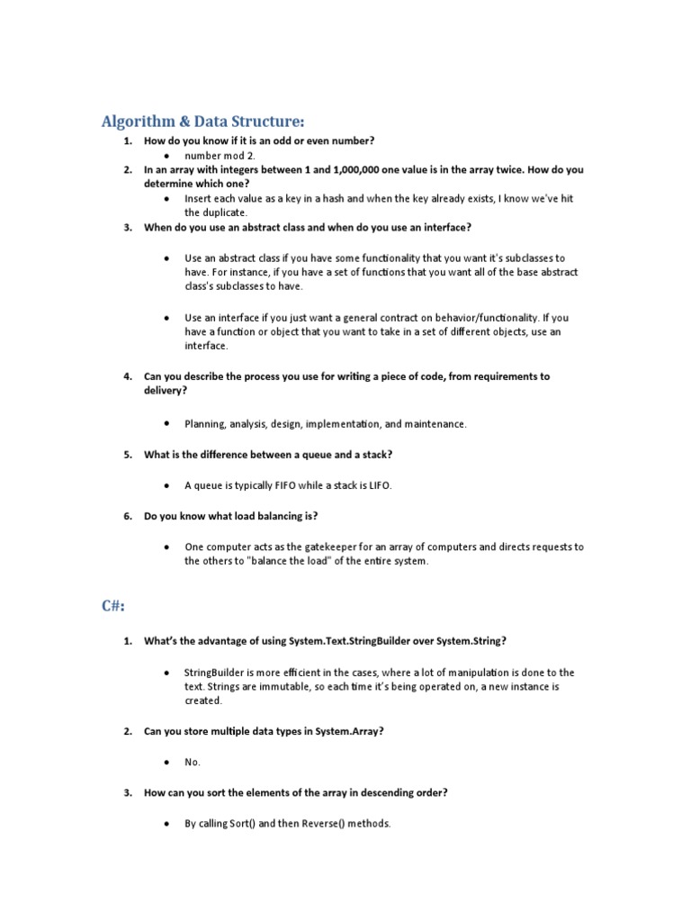 Algorithm, Data Structures & Database Fundamentals | PDF | Relational ...