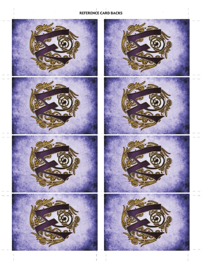 Mythic Game Master Emulator Deck Cards For A4 (2019) | PDF
