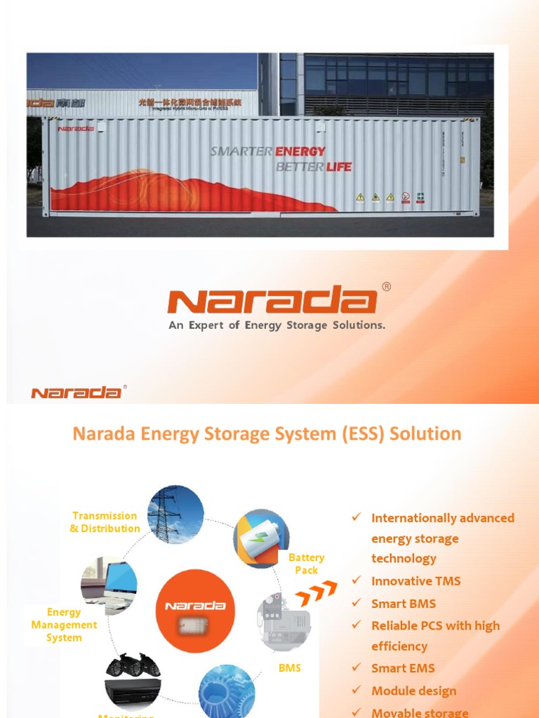Narada ESS Solar Energy Project v1 0 | PDF | Electrical Grid | Photovoltaics