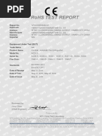 Salt Spray Test Report - Sample | PDF